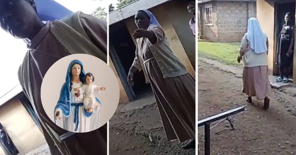 Catholic Nun Caught on Video Assaulting Fellow Sister - Atheists In Kenya Society
